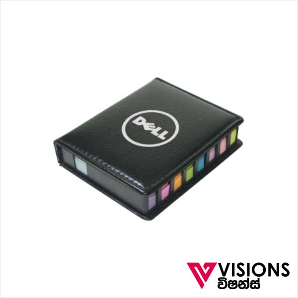 Leather Sticky Note Holder printing in Sri Lanka ‣ Visions